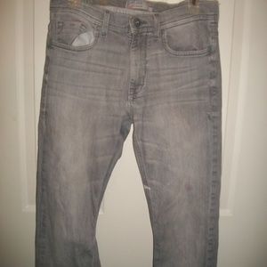 Point Zero | Jeans | Point Zero Gray Slim Straight Jeans 3 X 33 | Poshmark